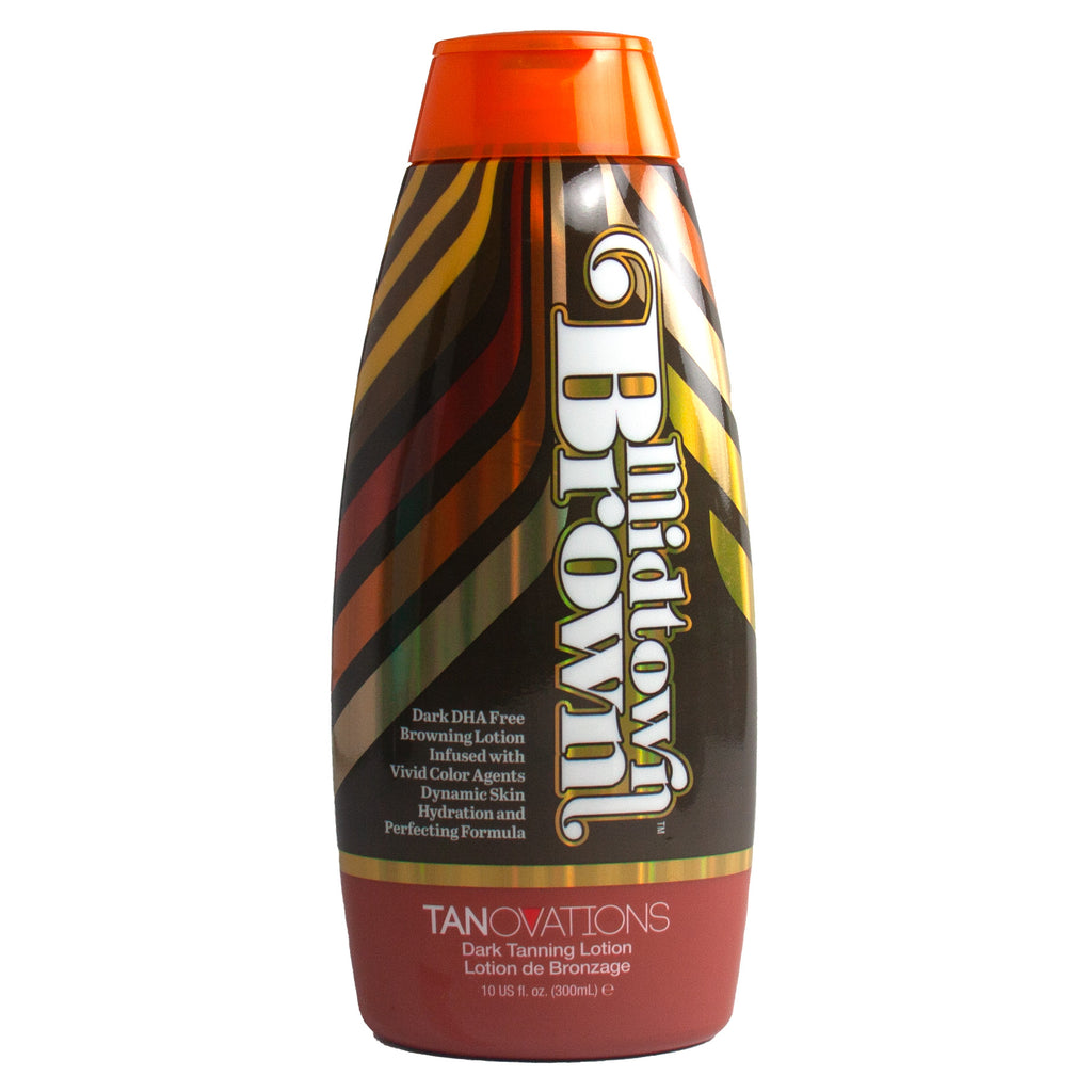 Tanovations Midtown Brown Tanning Lotion – Tan2Day Tanning Supply
