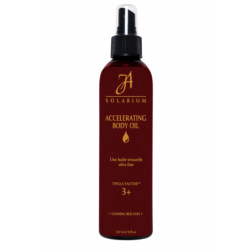 John Abate Solarium Accelerating Body Oil T3 – Tan2Day Tanning Supply