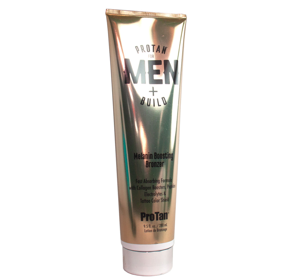 Pro Tan Men Build Melanin Boosting Bronzer Tanning Lotion – Tan2Day ...