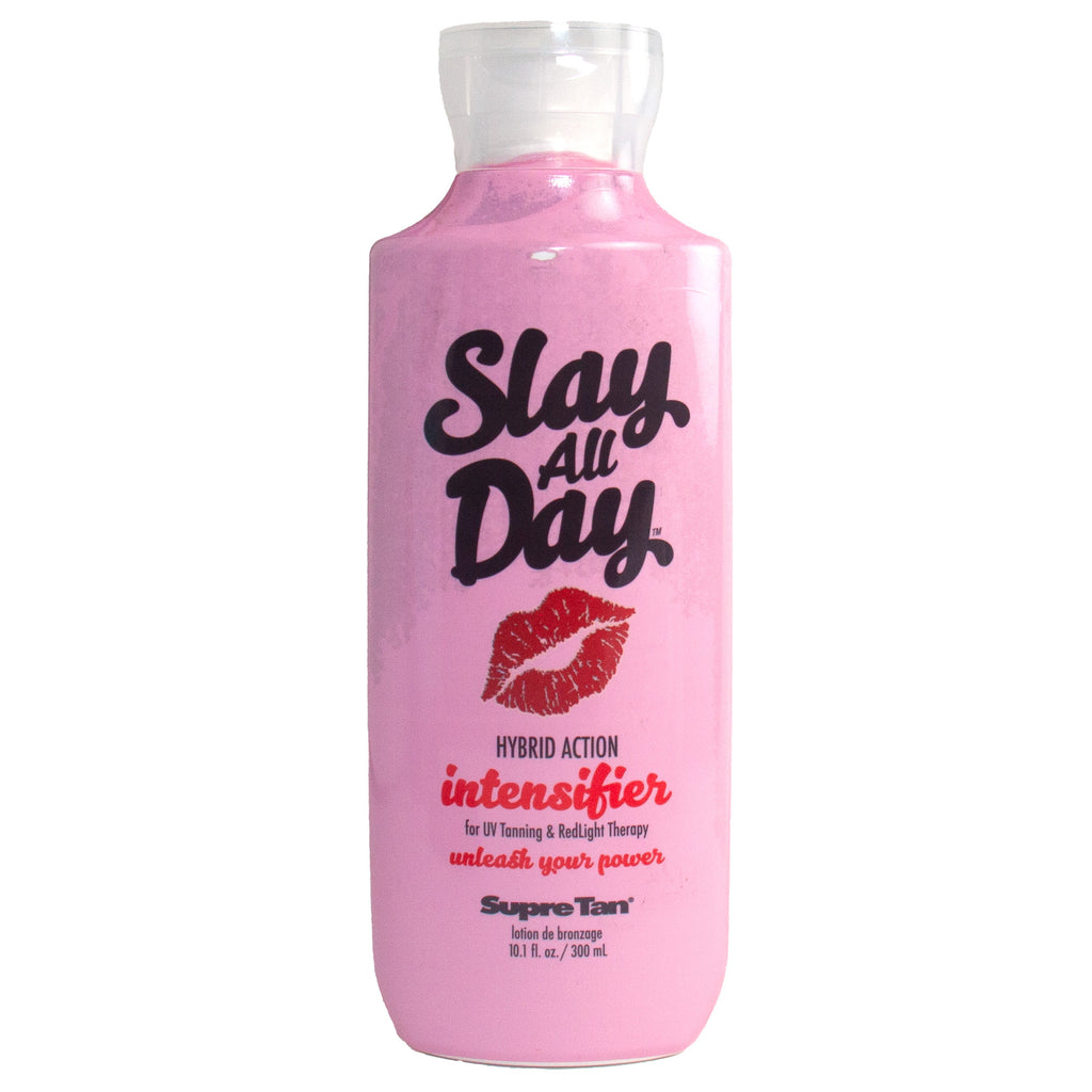Supre Slay All Day Tanning Lotion Bronzer – Tan2Day Tanning Supply