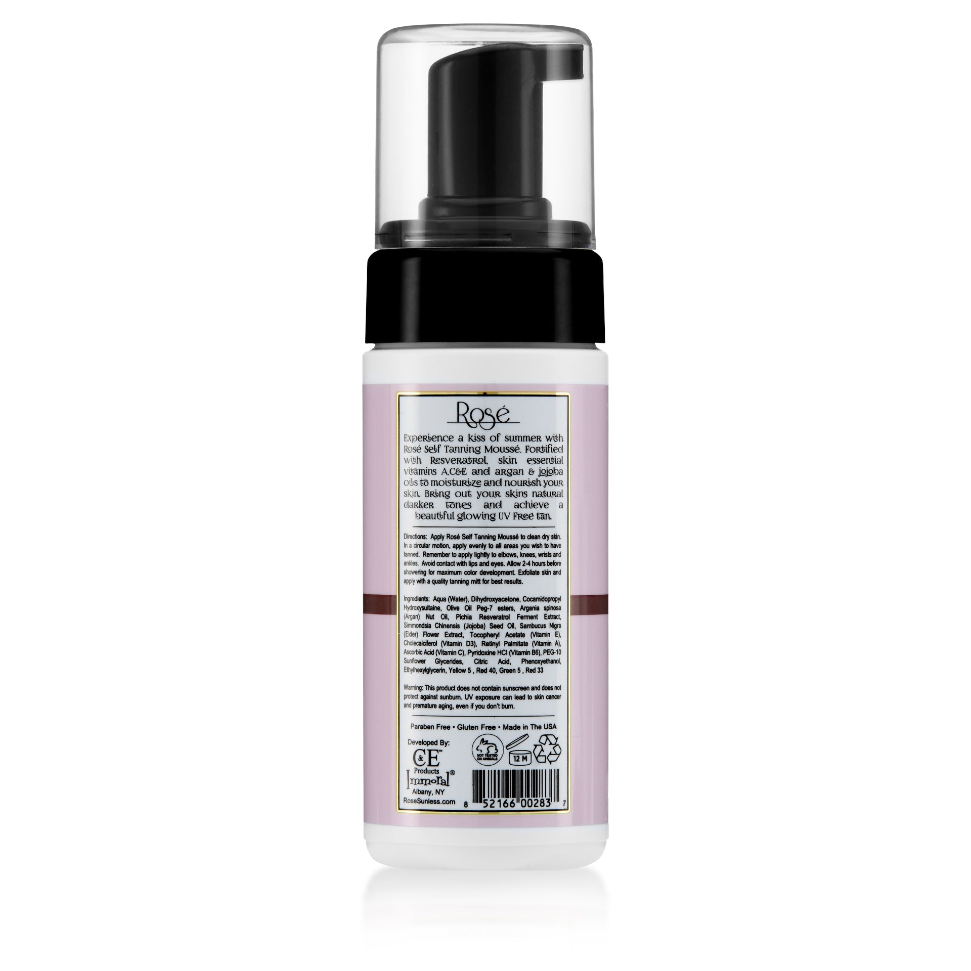 Rose Premium Self Tanning Mousse (2 Hour Express) – Tan2Day Tanning Supply