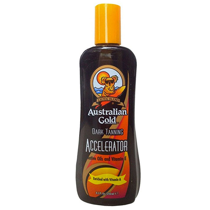 Australian Gold Dark Tanning Accelerator – Tan2Day Tanning Supply