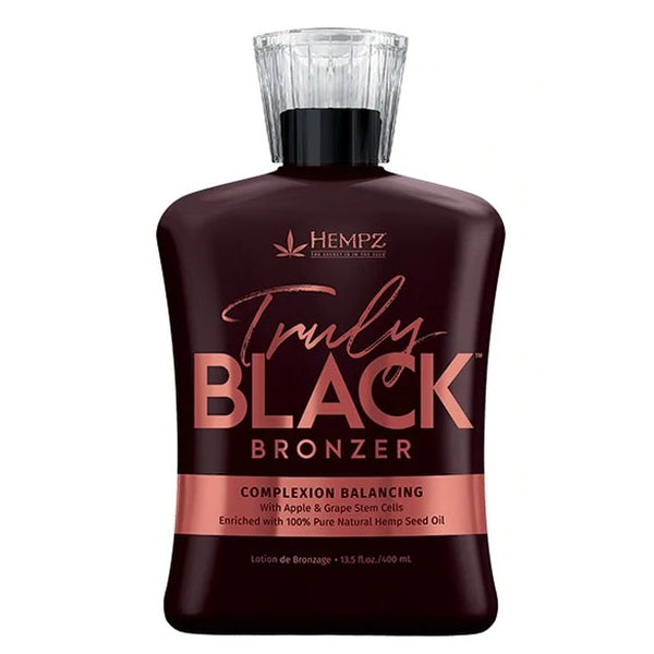 Hempz Truly Black Bronzer Tanning Lotion – Tan2Day Tanning Supply