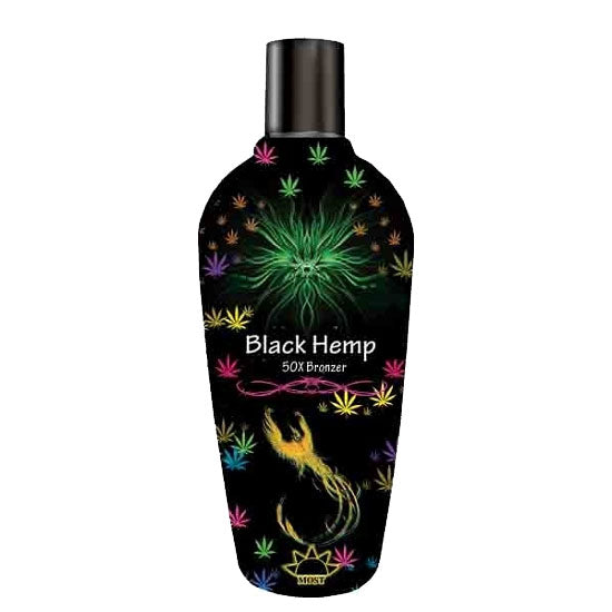 Most Black Hemp 50X Bronzer Tanning Lotion – Tan2Day Tanning Supply